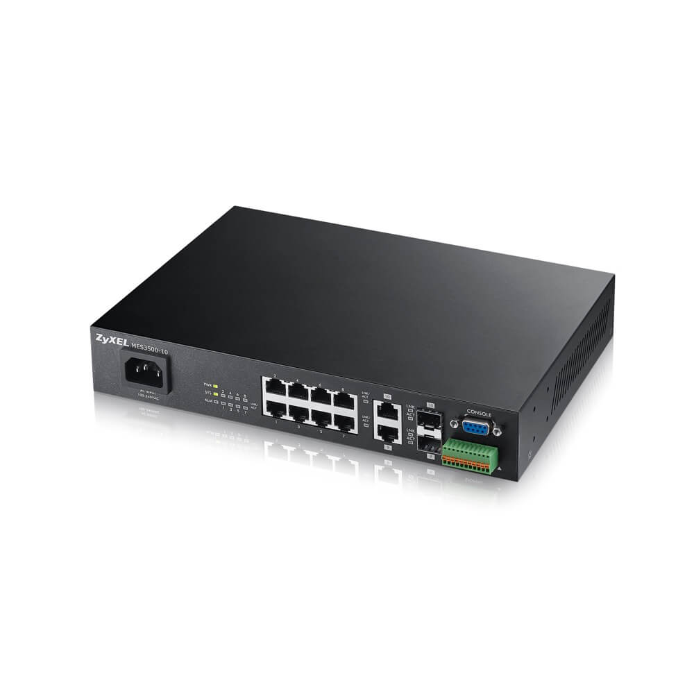 Mes3500 Series 8 Port 24 Port Fe L2 Switch With Two Four Gbe Combo Ports Product Photos Zyxel