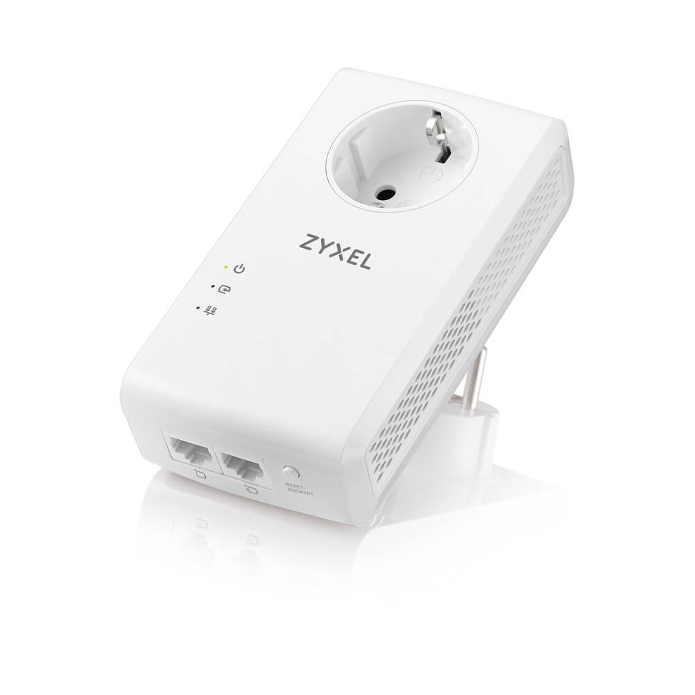 PLA5456 AV2000 HomePlug AV2 Powerline 2-port Gigabit Pass-Thru Ethernet ...