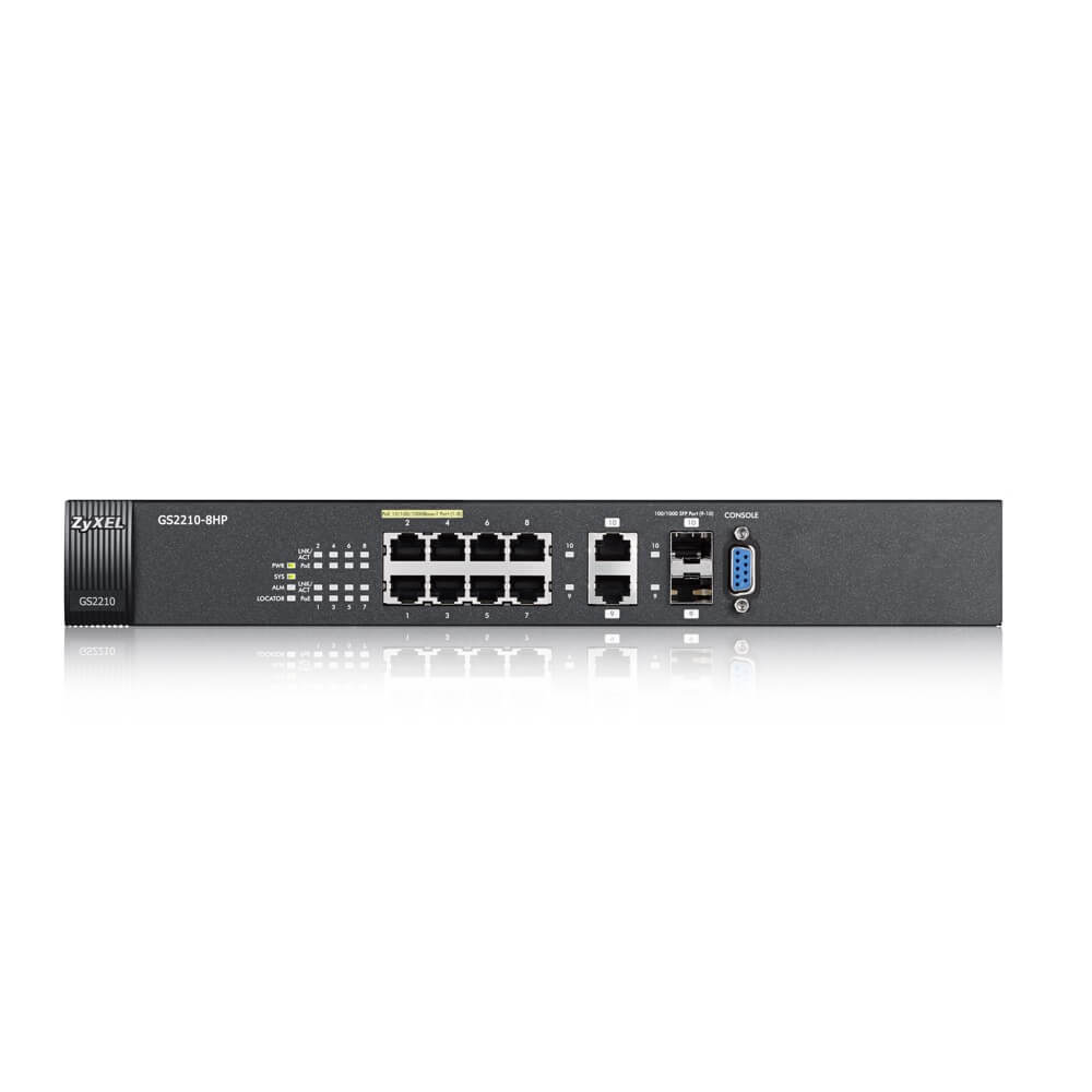 GS2210 Series 8/24/48-port GbE L2 Switch - Product Photos | Zyxel