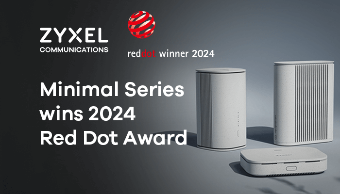 Zyxel Communications’ Minimal Series wins 2024 Red Dot Award: Product ...