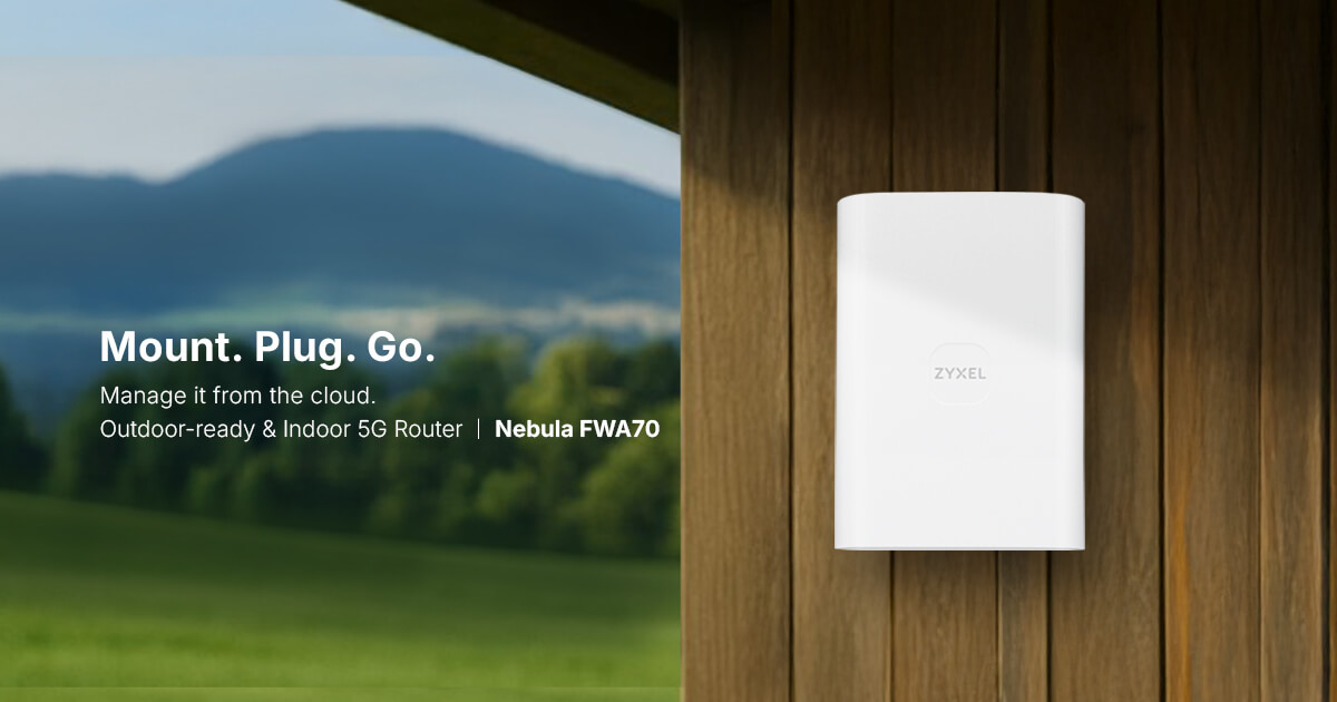 Nebula FWA70 | Nebula FWA 5G Outdoor/Indoor Router - Overview | Zyxel ...