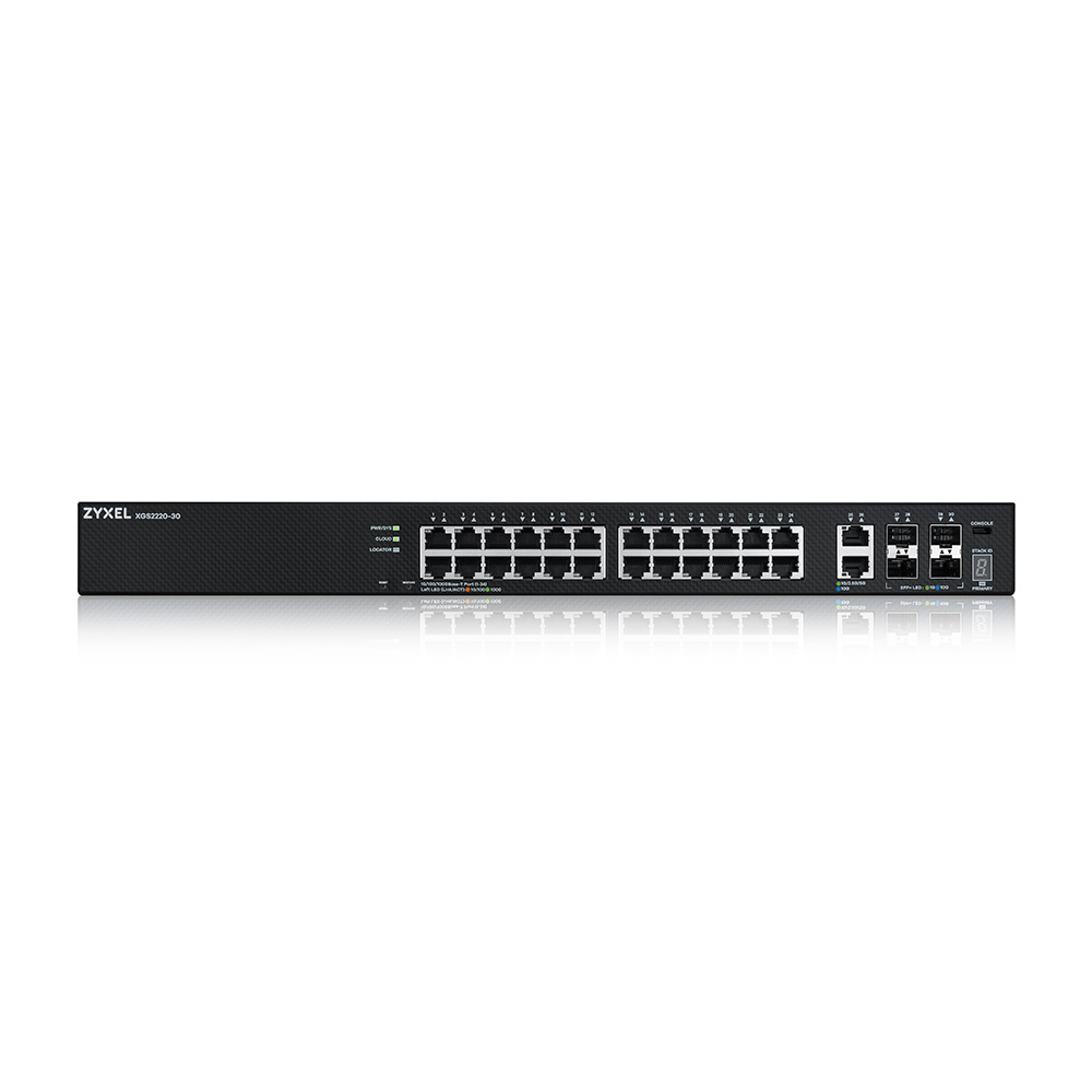 XGS2220 Serie | 24/48-Port GbE L3 Access Switch mit 6 10G Uplink ...