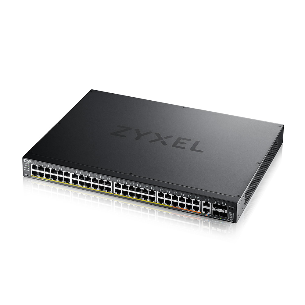 XGS2220 系列 | 24/48埠GbE L3存取交換器 (含6個10G上行介面) - 產品圖片 | Zyxel Networks