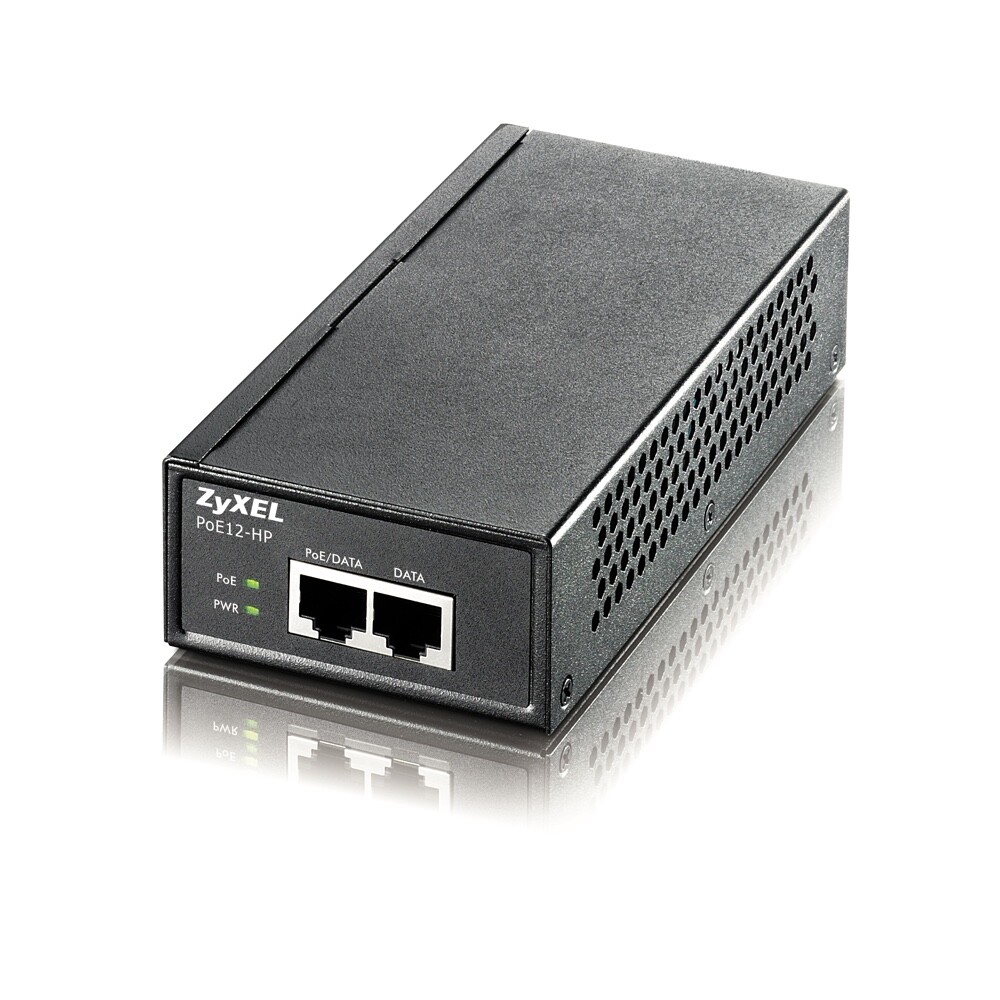 PoE12-HP - 802.3af/at PoE Injector - Product Photos | Zyxel Networks